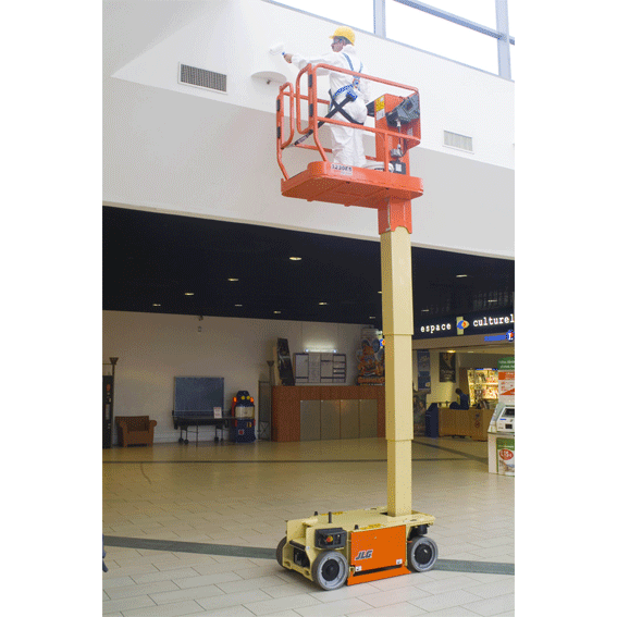 Hyr Pelarlift, 5,66 meter självgående - Hyres-Maskiner